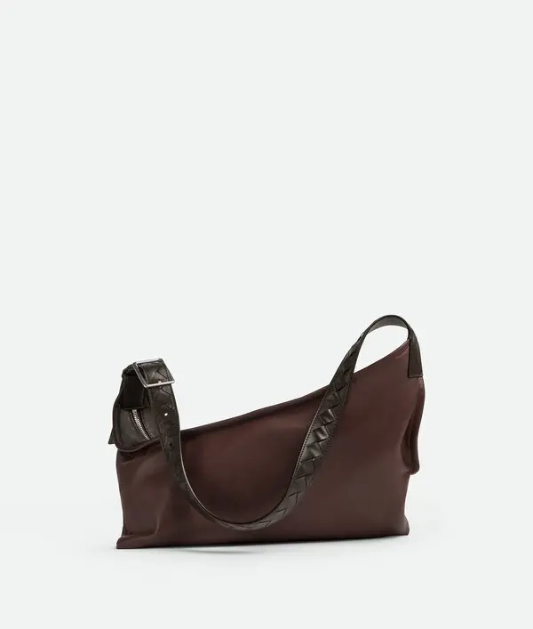 Bottega Veneta Small Zigzag - Bitter Chocolate/Fondant | Editorialist